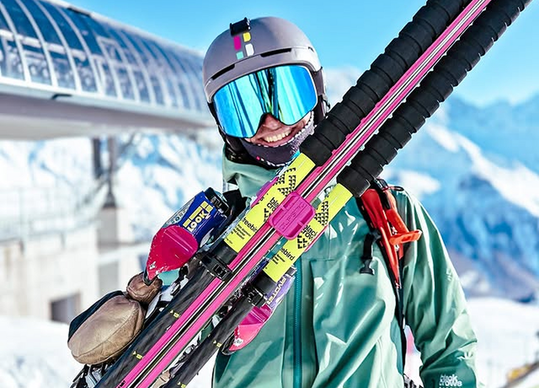CLIPSTIC⁺ The Ultimate Ski Strap | Join Skis & Poles in Seconds