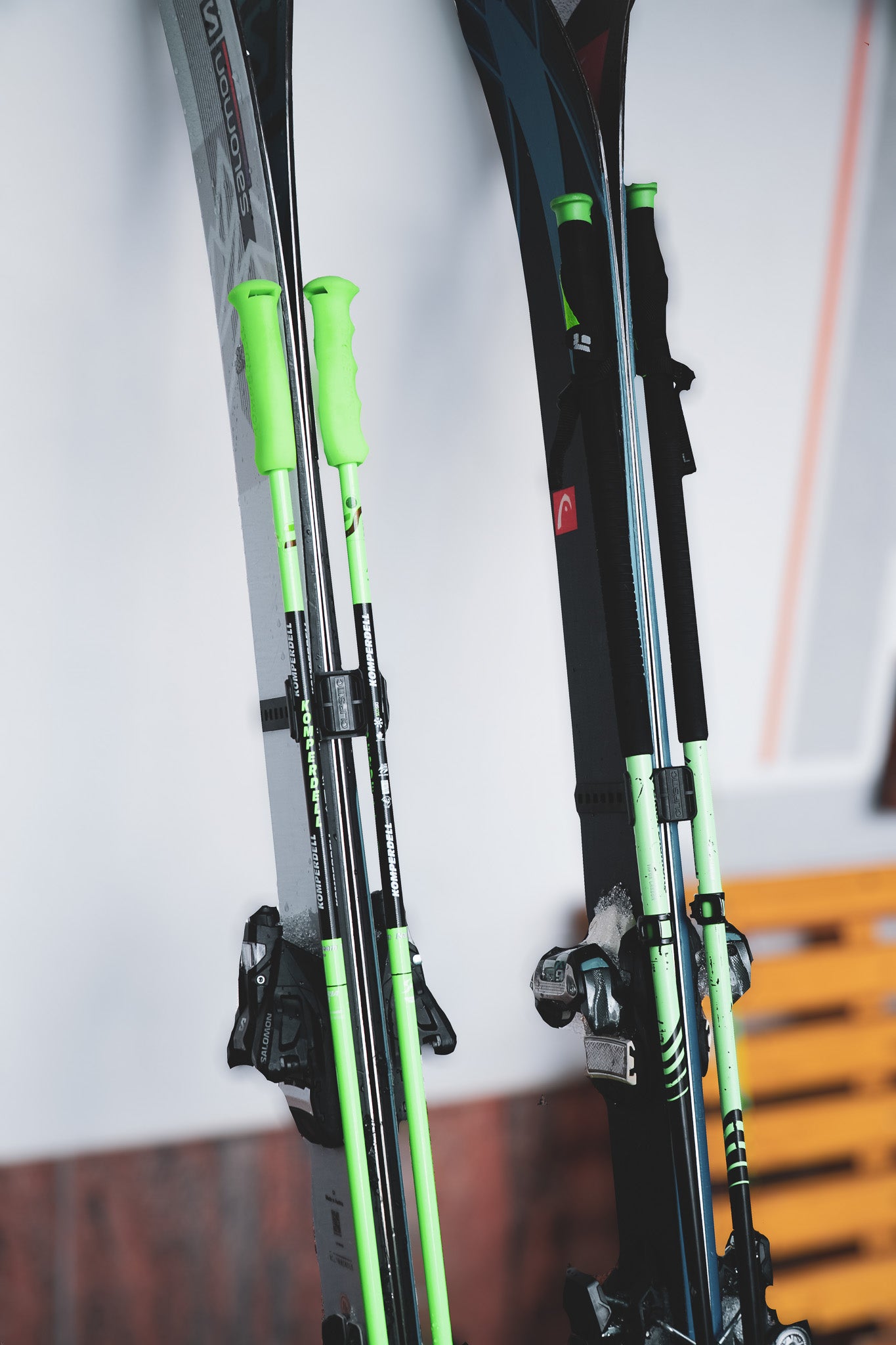 CLIPSTIC | Ski Strap, Ski and Pole Carrier in One