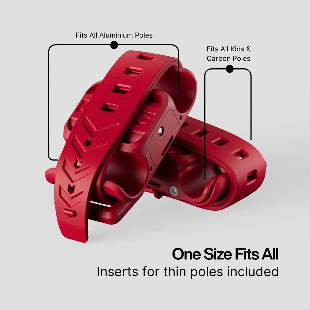 CLIPSTIC | Ski Strap, Ski and Pole Carrier in One