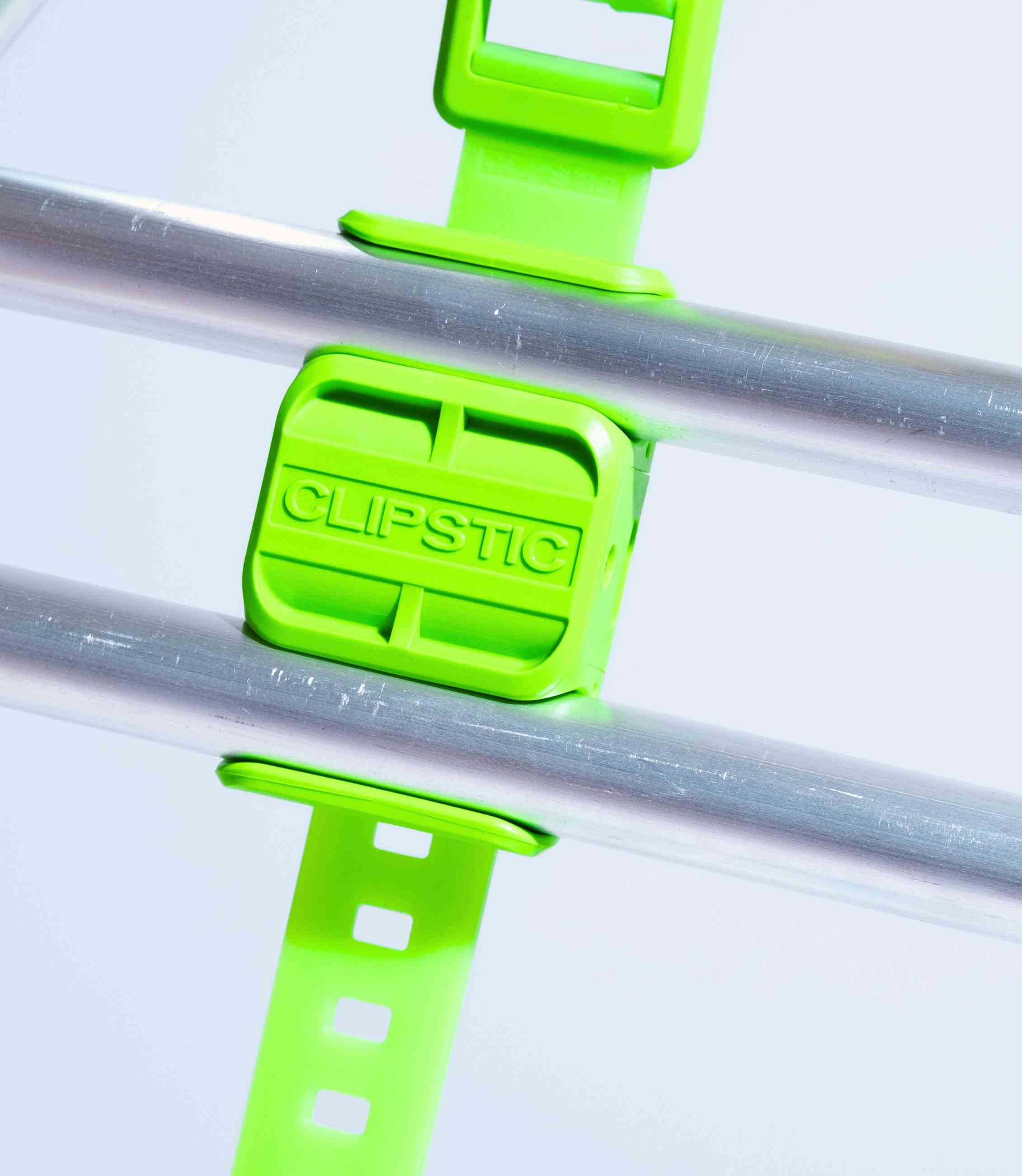 CLIPSTIC - The Original | Premium Ski Carrier Strap | Green