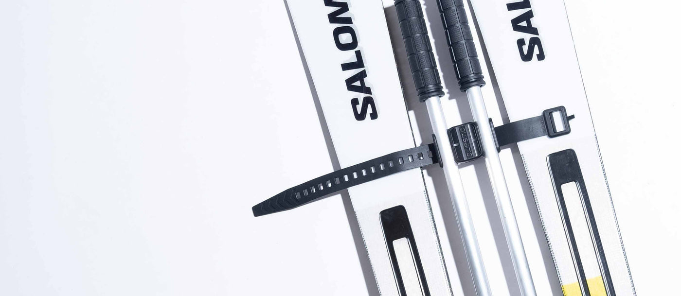 CLIPSTIC | Ski Strap, Ski and Pole Carrier in One